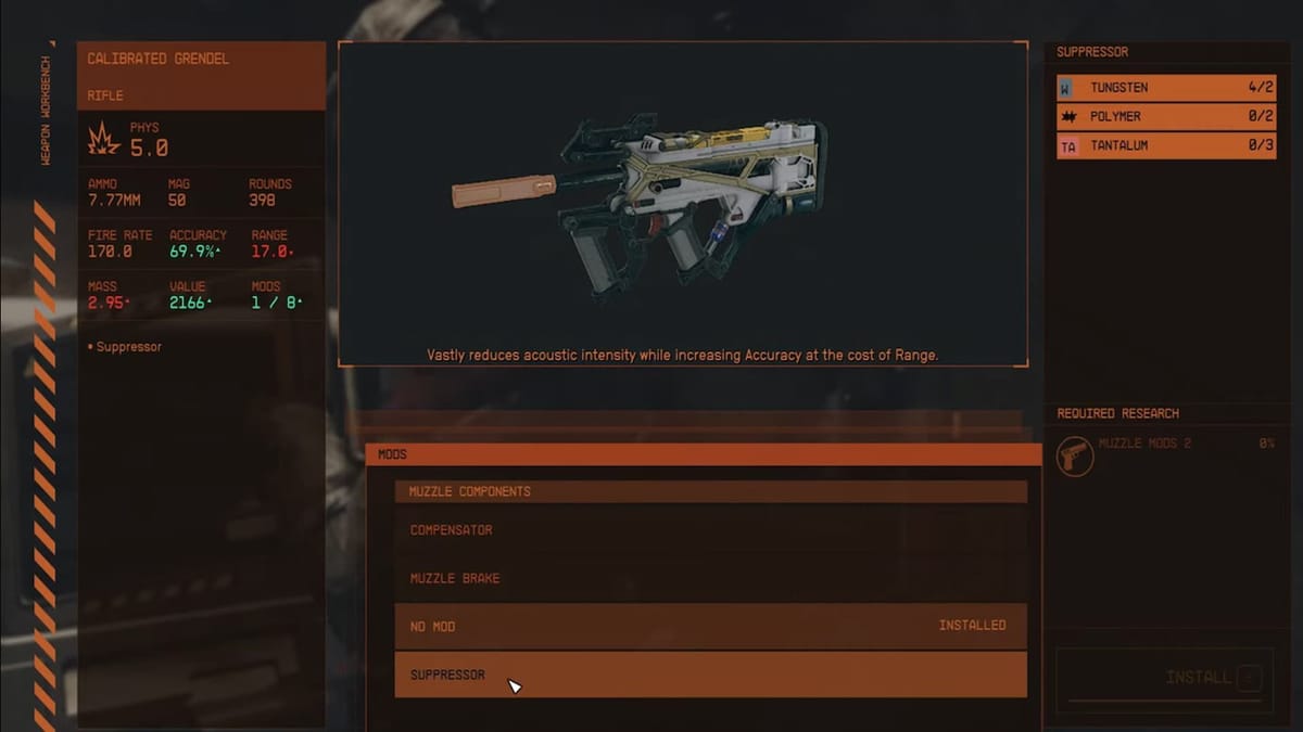 10 best Starfield weapon mods and how to unlock them