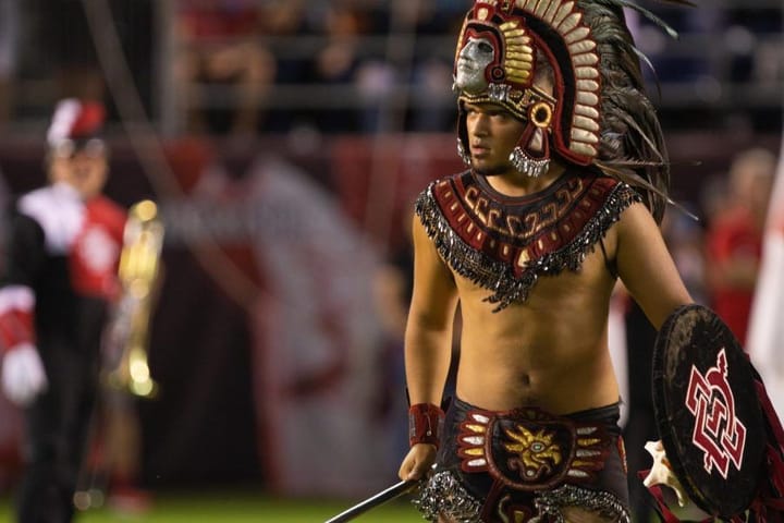 Why is SDSU's Mascot an Aztec?