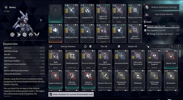The First Descendant Bunny build: Best modules and playstyle, explained