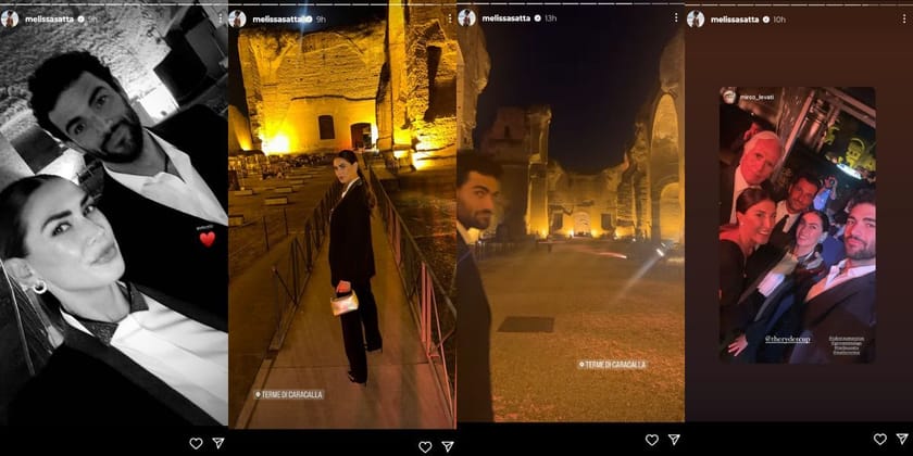 Matteo Berrettini and girlfriend Melissa Satta dazzle in suits at Ryder ...