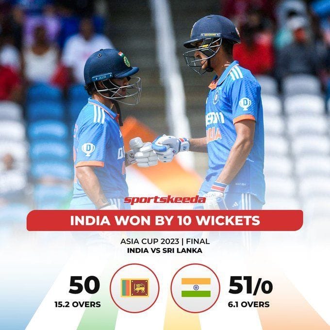 Asia Cup 2023 Live Score - Latest News & Match Updates