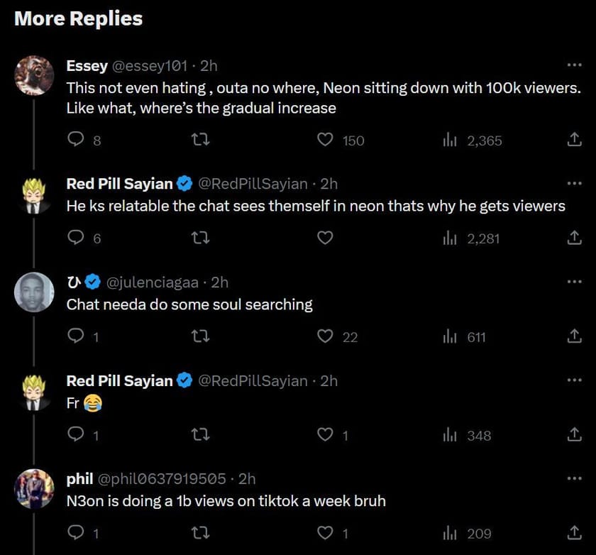 "Hackers be swatting": RiceGum questioned N3on's viewer count, accusing ...