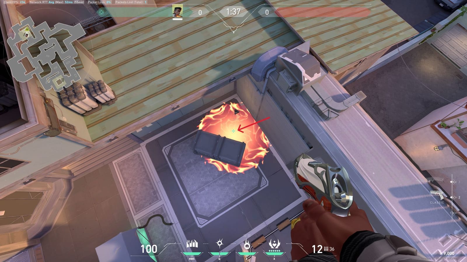 5 best Phoenix Molly lineups on Sunset in Valorant