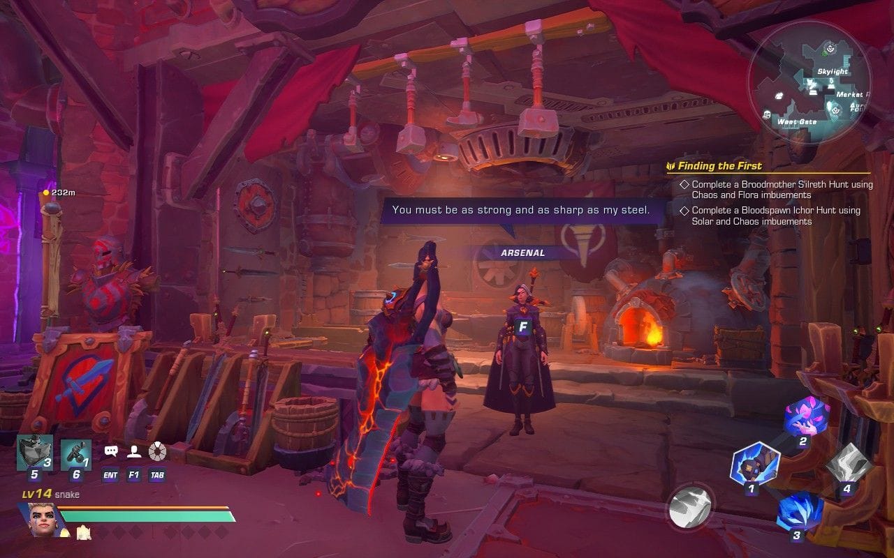All Wayfinder Skylight NPC locations, functions, and crafting guide