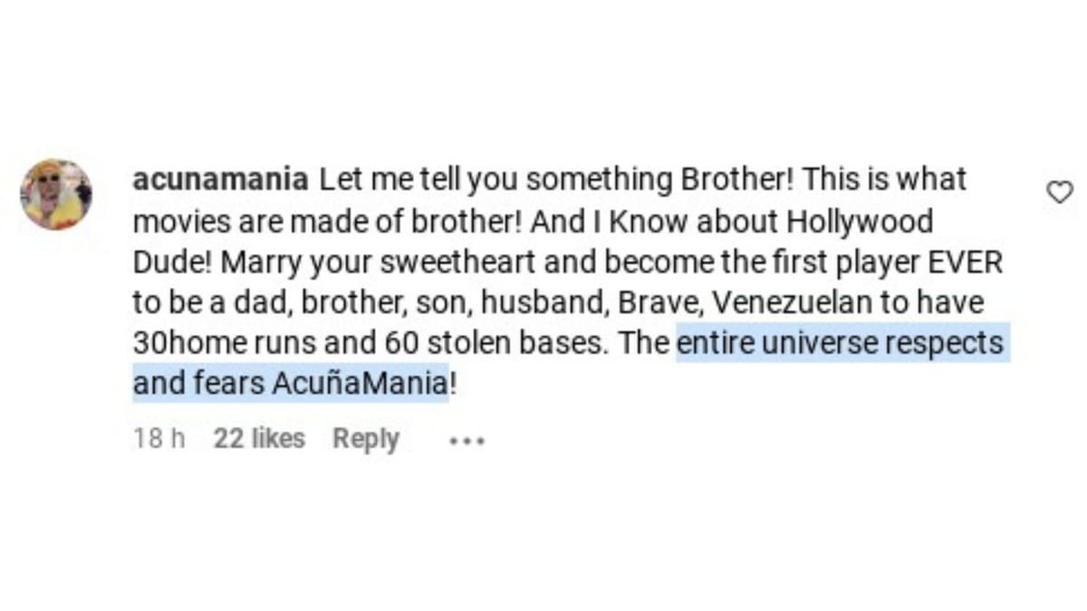 Ronald Acuña Jr.'s surprise wedding to bypass wife's visa issues scores ...