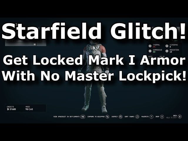 10 overpowered legendary armor in Starfield