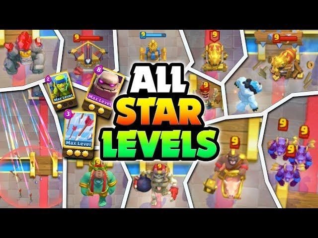 What does Star Levels in Clash Royale do?