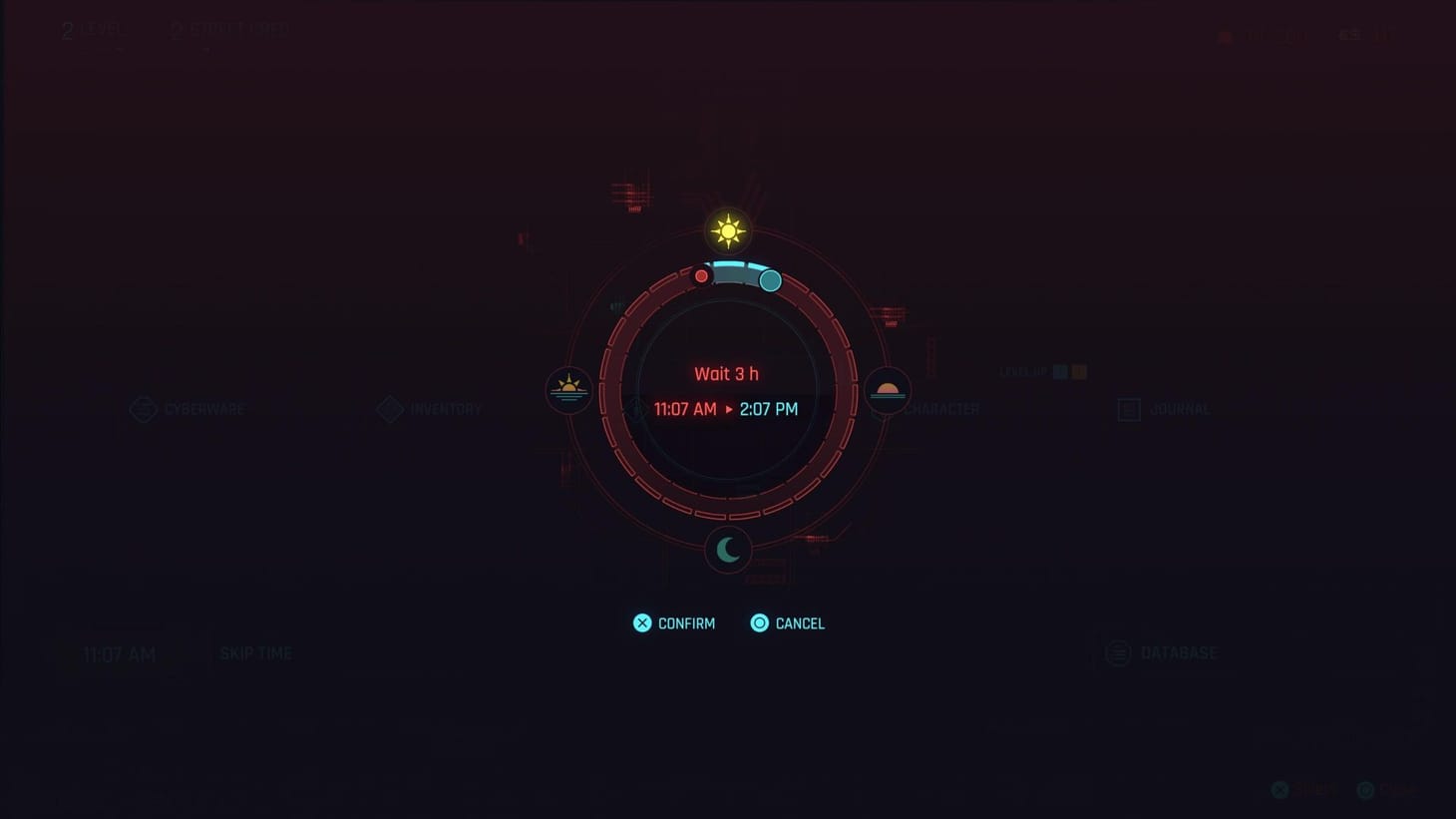 How to wait or skip time in Cyberpunk 2077 Phantom Liberty 2.0