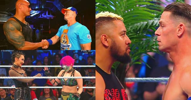 WWE SmackDown Results: The Rock takes down former champ; Bloodline ...