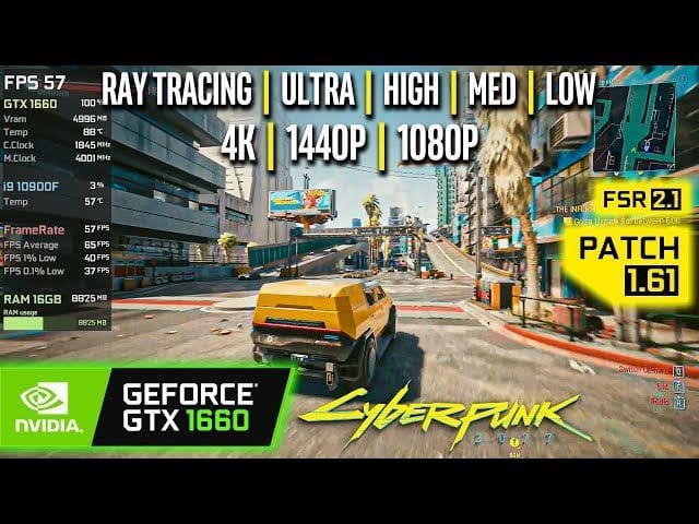 Best Cyberpunk 2077 graphics settings for Nvidia GTX 1660 and GTX 1660 ...
