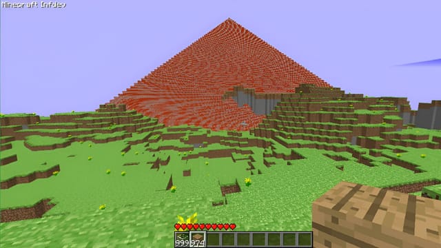What was the Brick Pyramid in Minecraft?