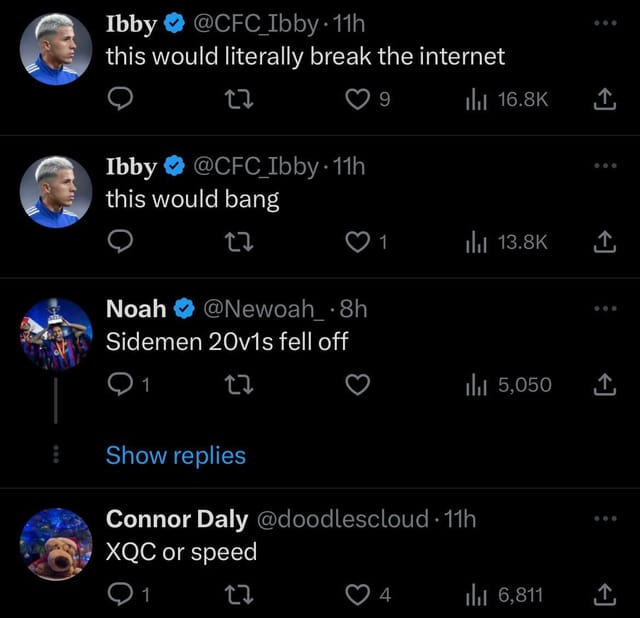 "You can figure out who it was": Sidemen tease new 20v1 guest, fans are ...