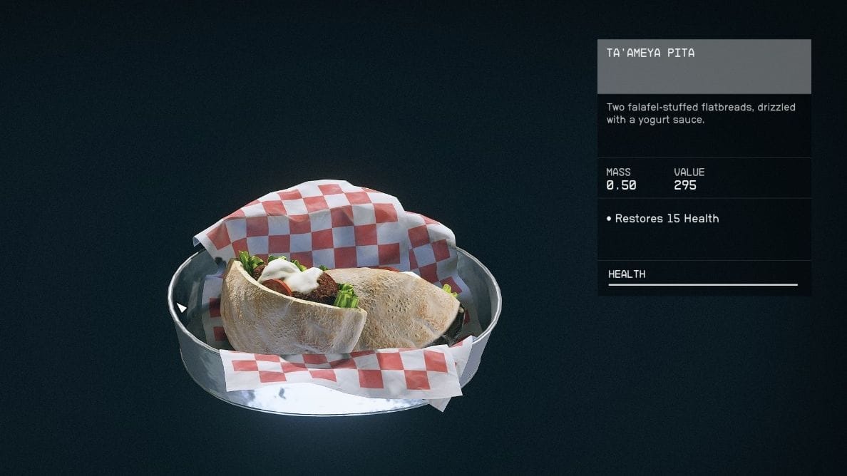 10 best Starfield food and items for healing