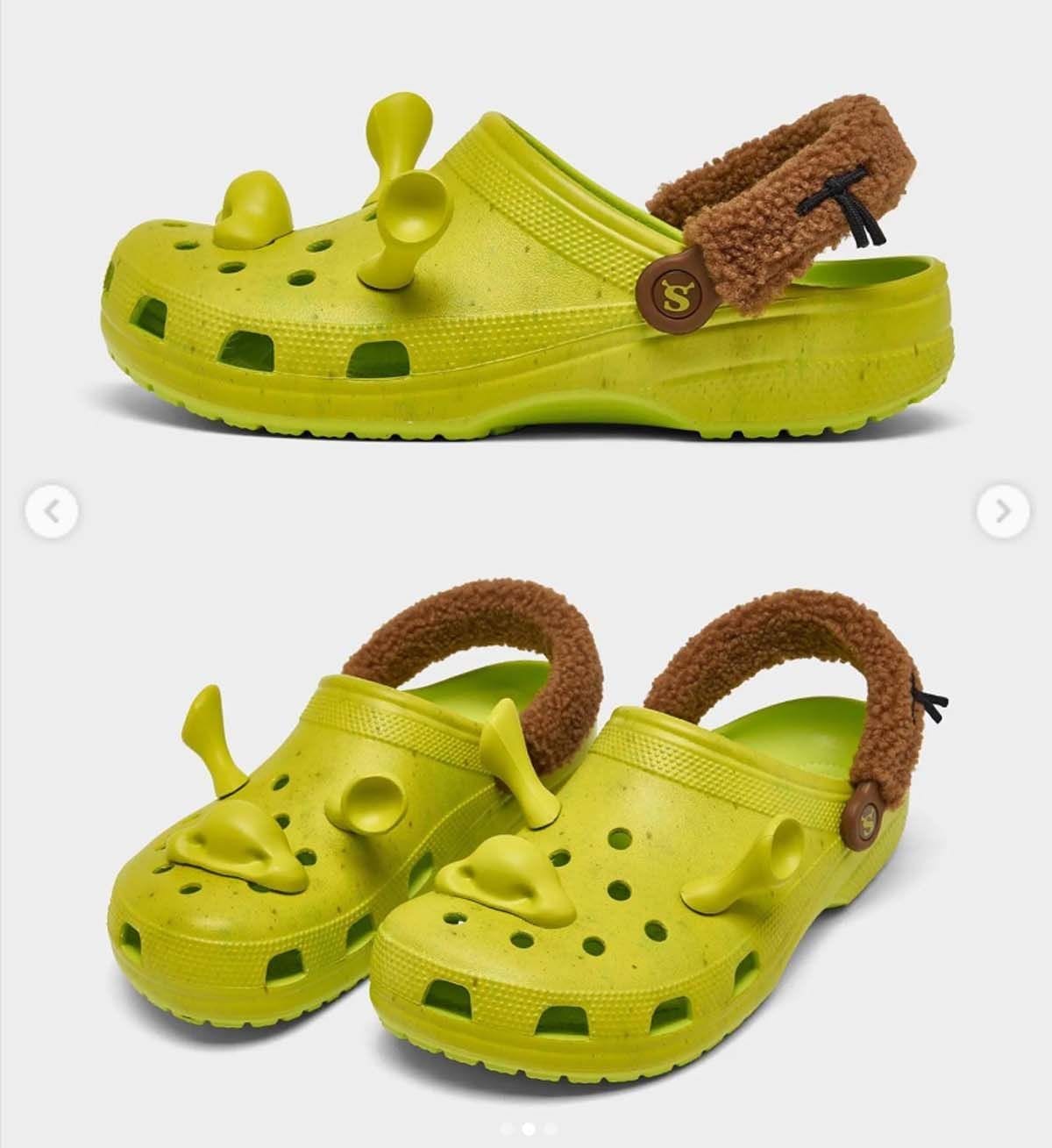 "Shrocs": Details explored as Crocs announces Shrek-inspired clogs ...