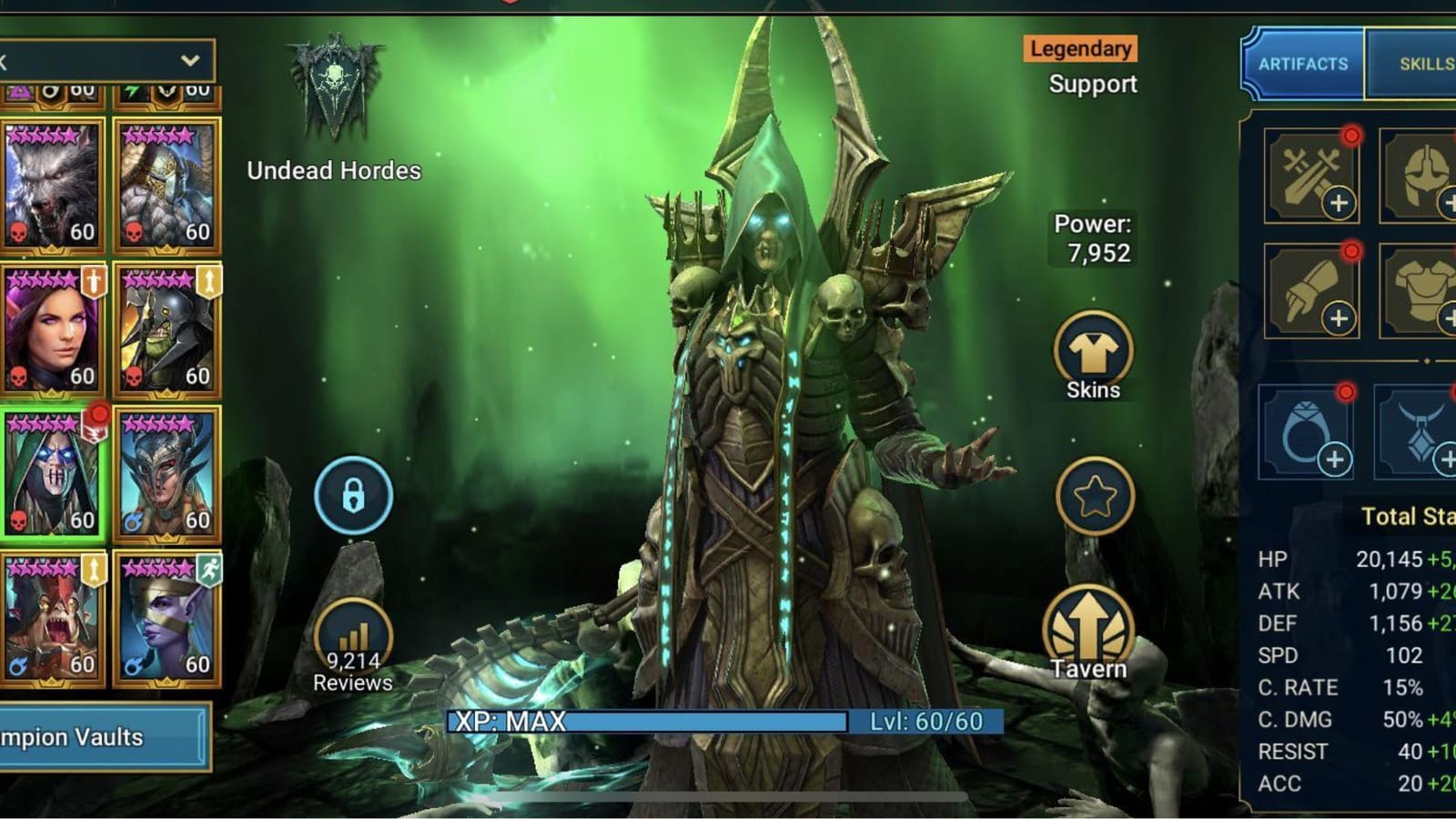 Raid Shadow Legends Champions tier list (September 2023)