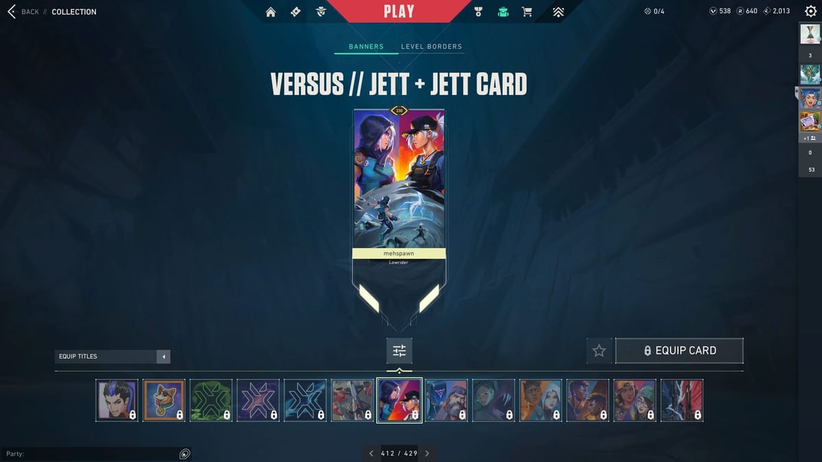 5 best Jett Player Cards that can be purchased in Valorant's ...
