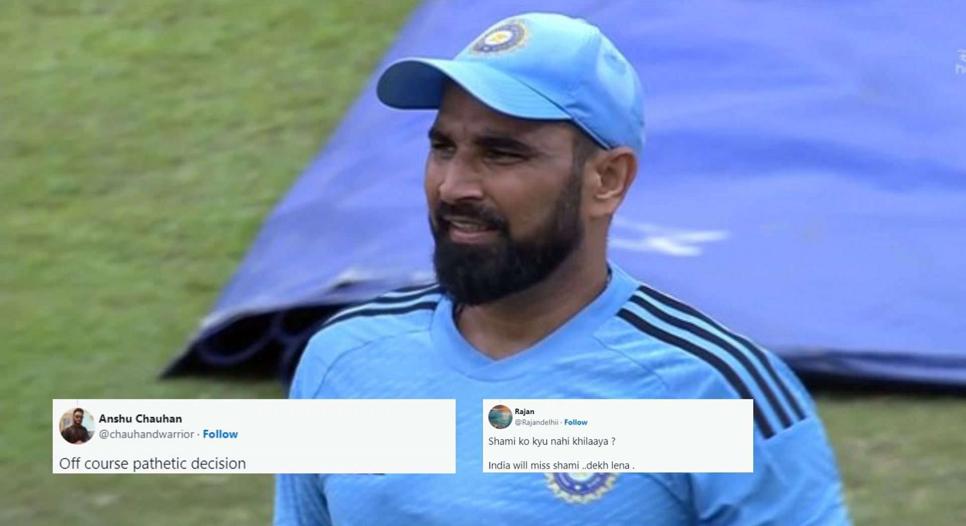 “pathetic” Fans React To Mohammed Shamis Absence In India Playing Xi