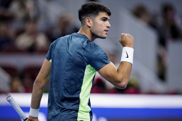 "Very happy with my debut" - Carlos Alcaraz after registering first win ...