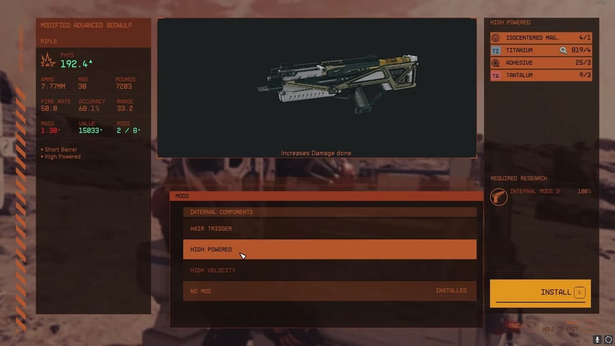 10 best Starfield weapon mods and how to unlock them