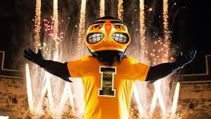 Why is the Iowa mascot a Hawkeye?
