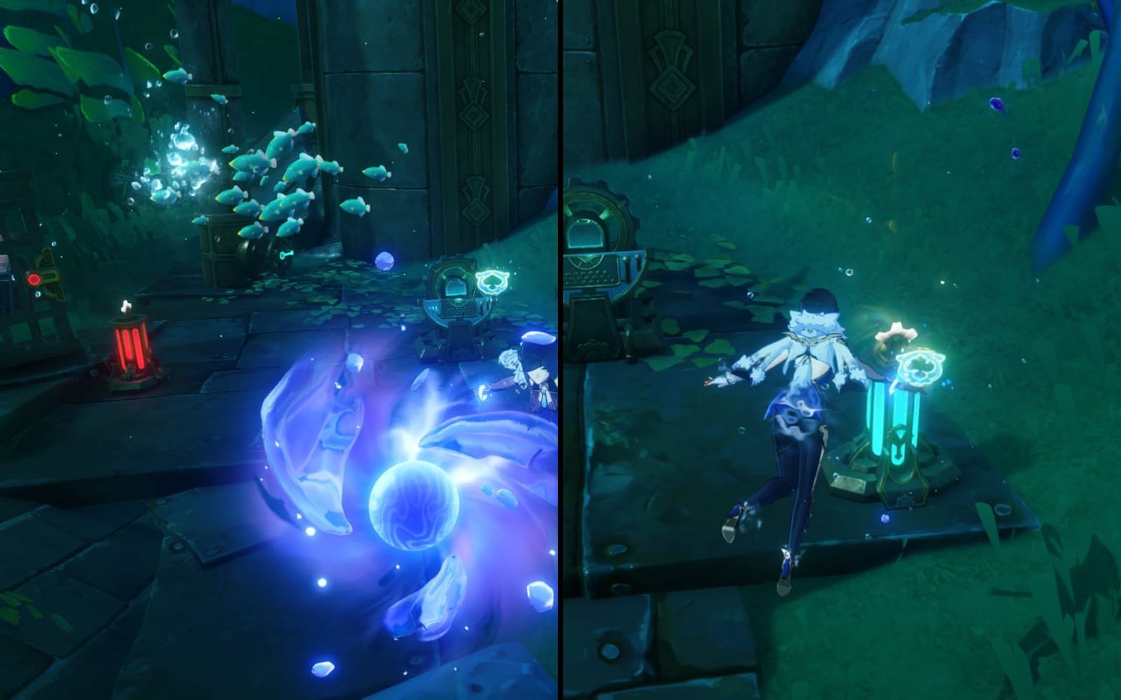 Fix the underwater pipelines near the Fortress of Meropide: Genshin ...