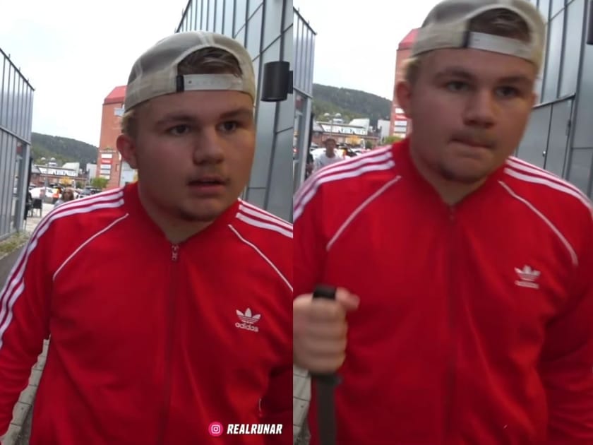Norwegian Twitch streamer gets confronted by a man wielding knife ...