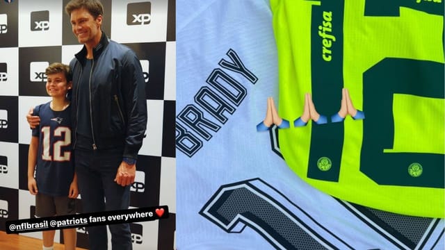 IN PHOTOS: Tom Brady flies down to Brazil to hang with soccer legend Kaka