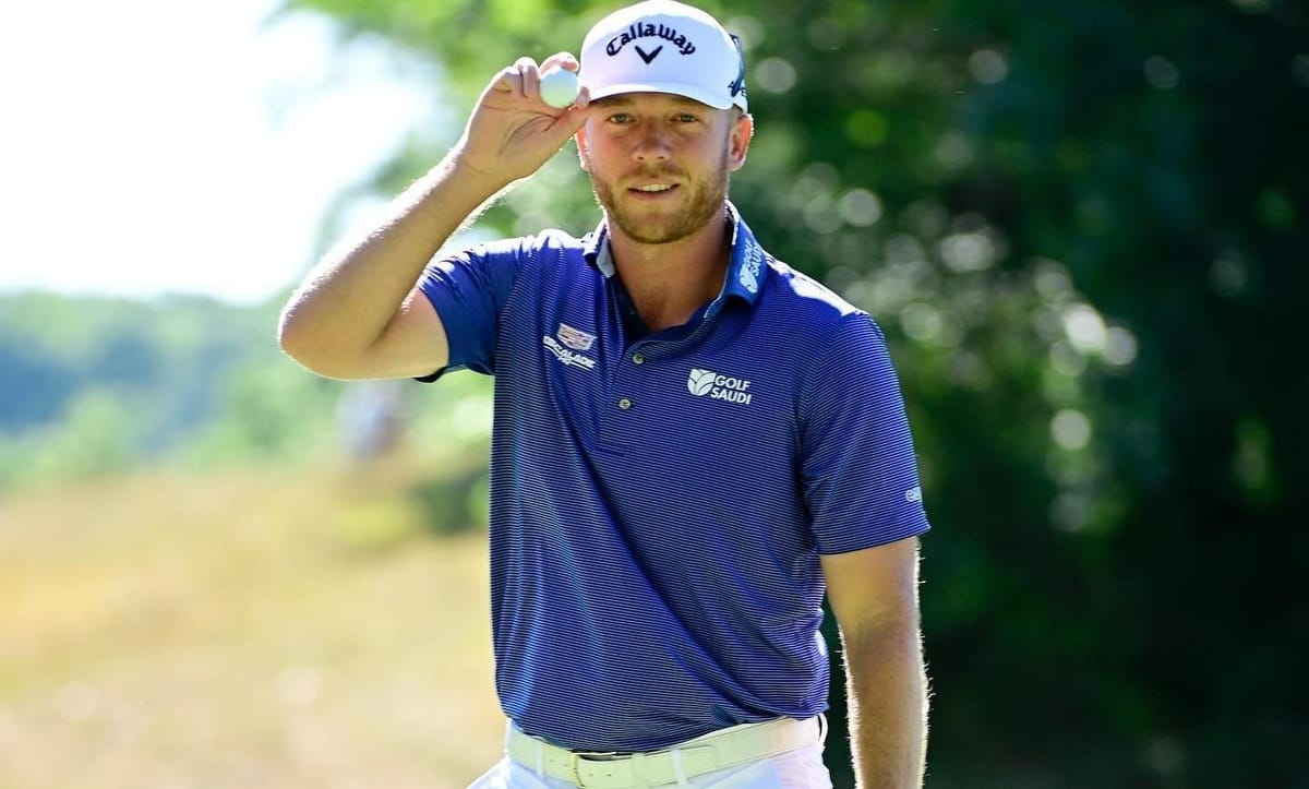 Who is Talor Gooch's caddie, Malcolm Baker?