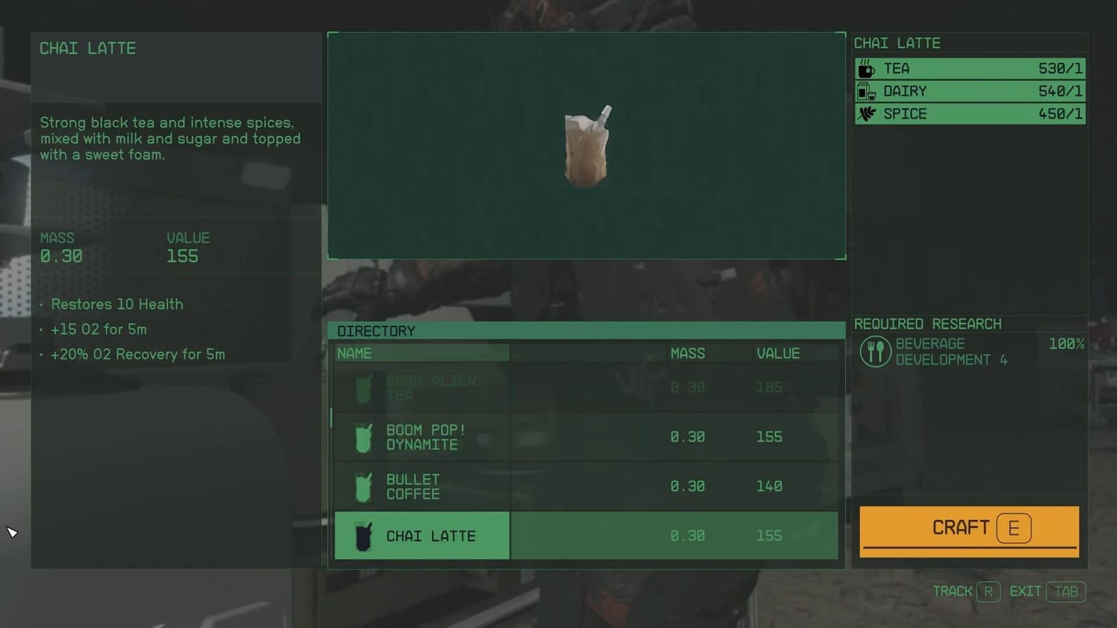 Food: 10 best Starfield food and items for ranged combat