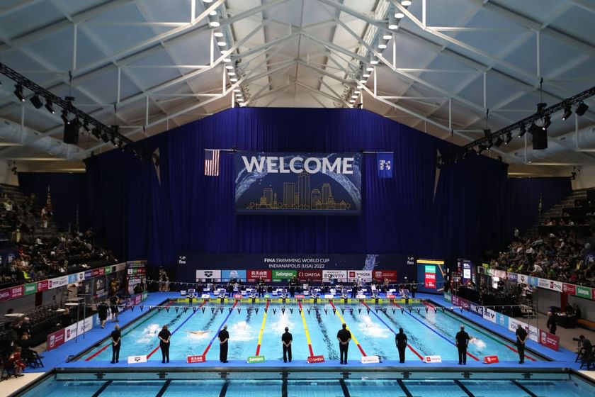 How many laps is a mile in swimming?