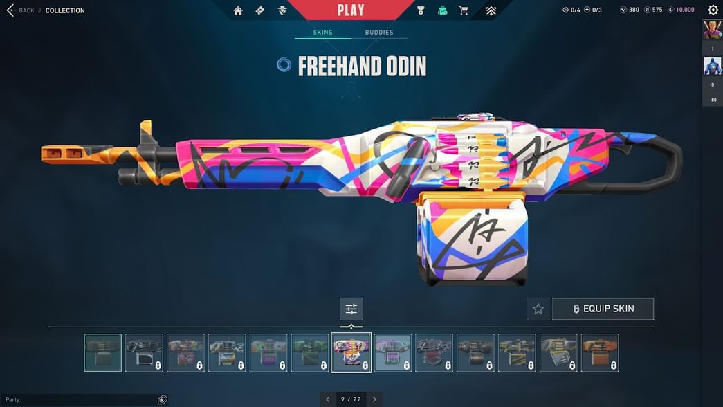 Valorant Odin tier list: All skins ranked from worst to best