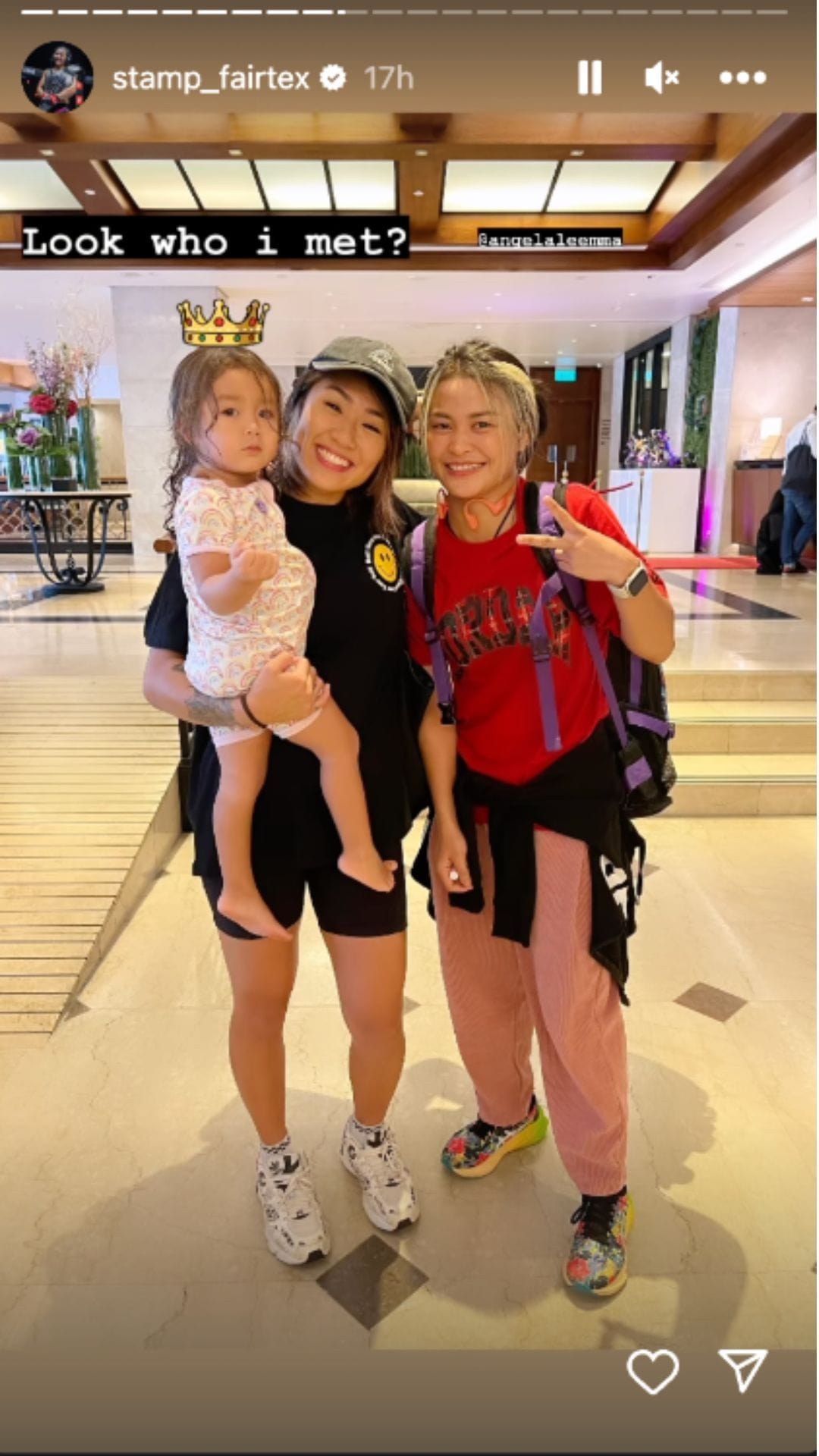 LOOK: Old rivals Angela Lee and Stamp Fairtex run into each other at ...