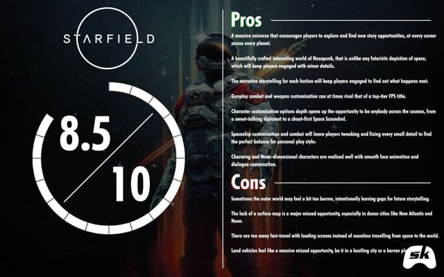 Starfield Review: A flawed perfection