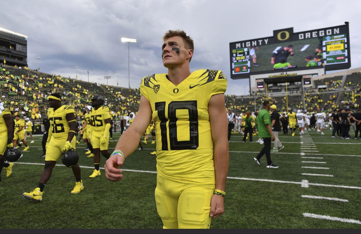 "Always pictured it this way": Bo Nix and Tez Johnson share their ...