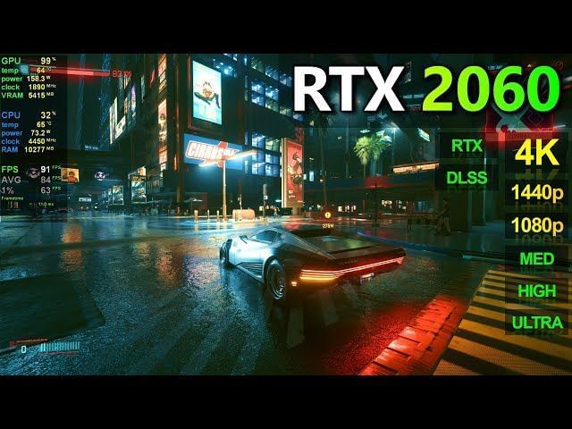 Cyberpunk 2077 Phantom Liberty: Best graphics settings for Nvidia RTX 2060 and 2060 Super (2.0)