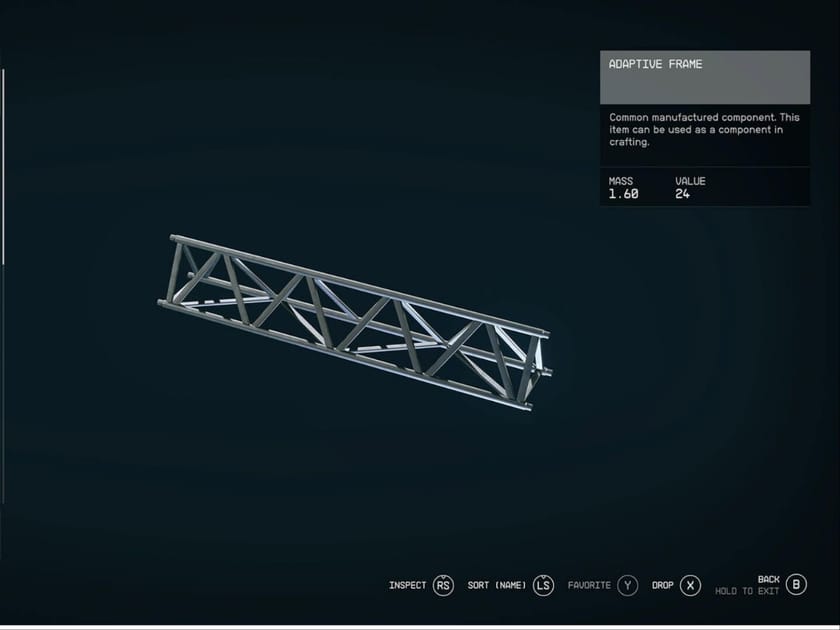 10 best Starfield items for research and crafting
