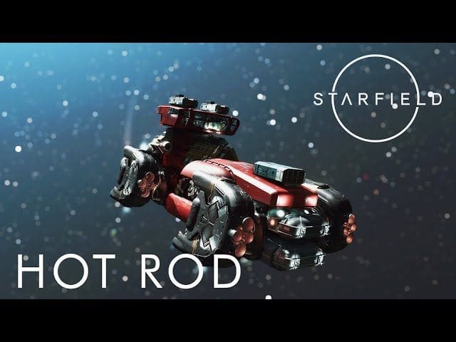 Starfield racecar spaceship build guide: Parts, colors, and more