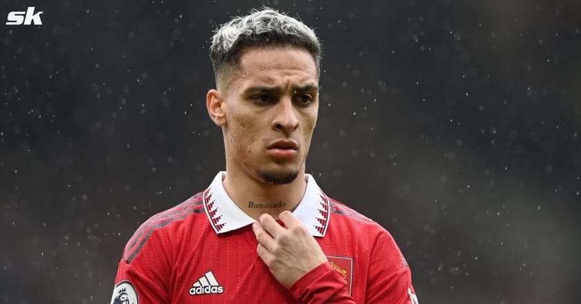 Manchester United star Antony spotted heading to police station to face ...