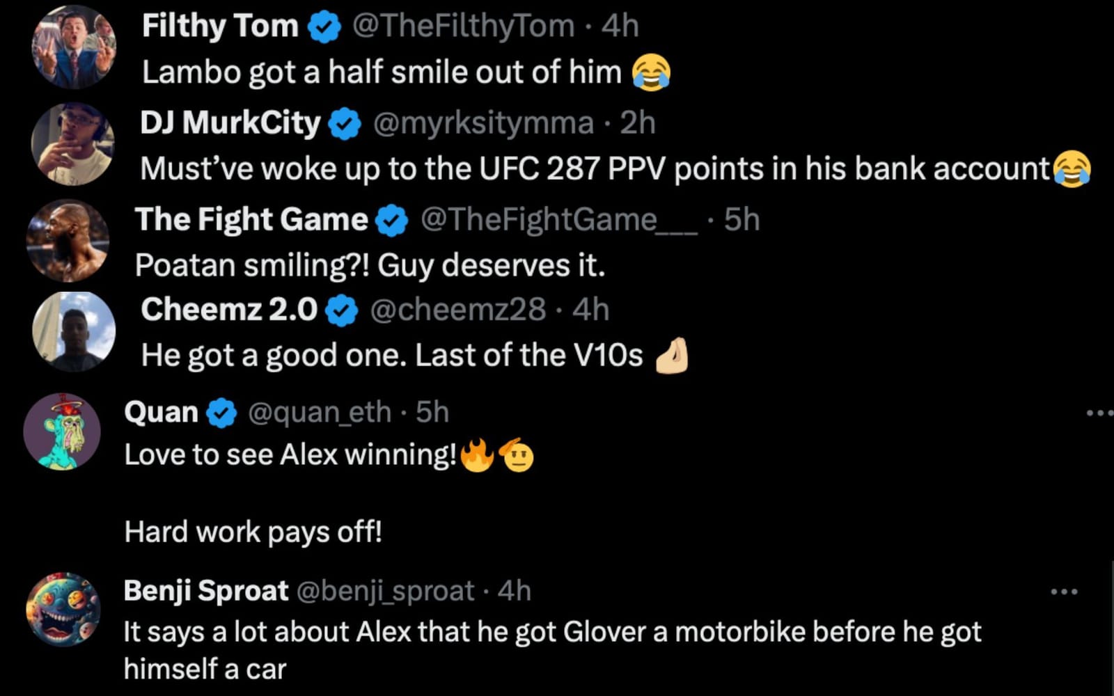 "Got a half smile out of him" - Fans happy for Alex Pereira as 'Poatan ...