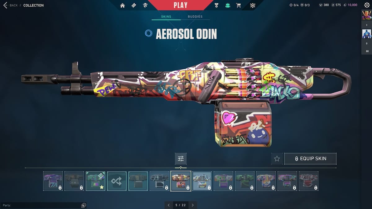 Valorant Odin tier list: All skins ranked from worst to best
