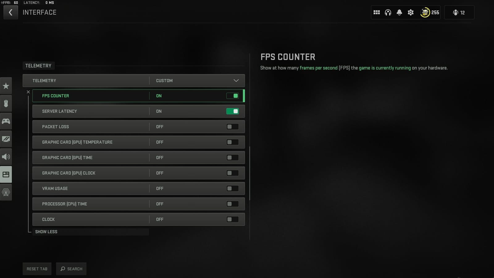 How to see FPS in Warzone 2