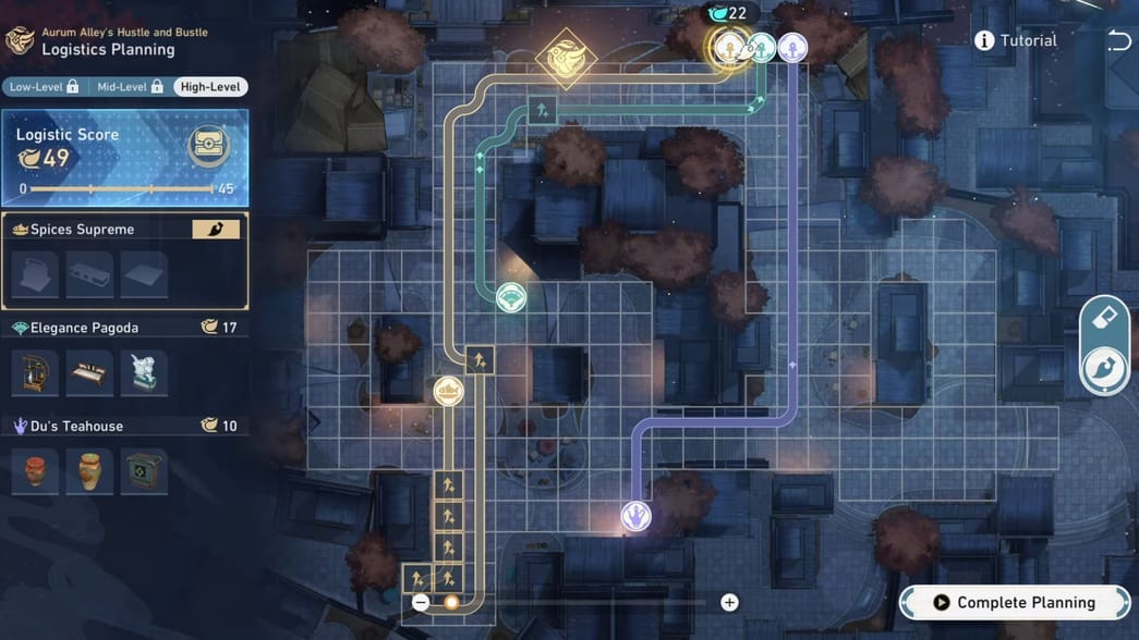 Honkai Star Rail Logistics Planning: High-level score 45, 75, 90 guide