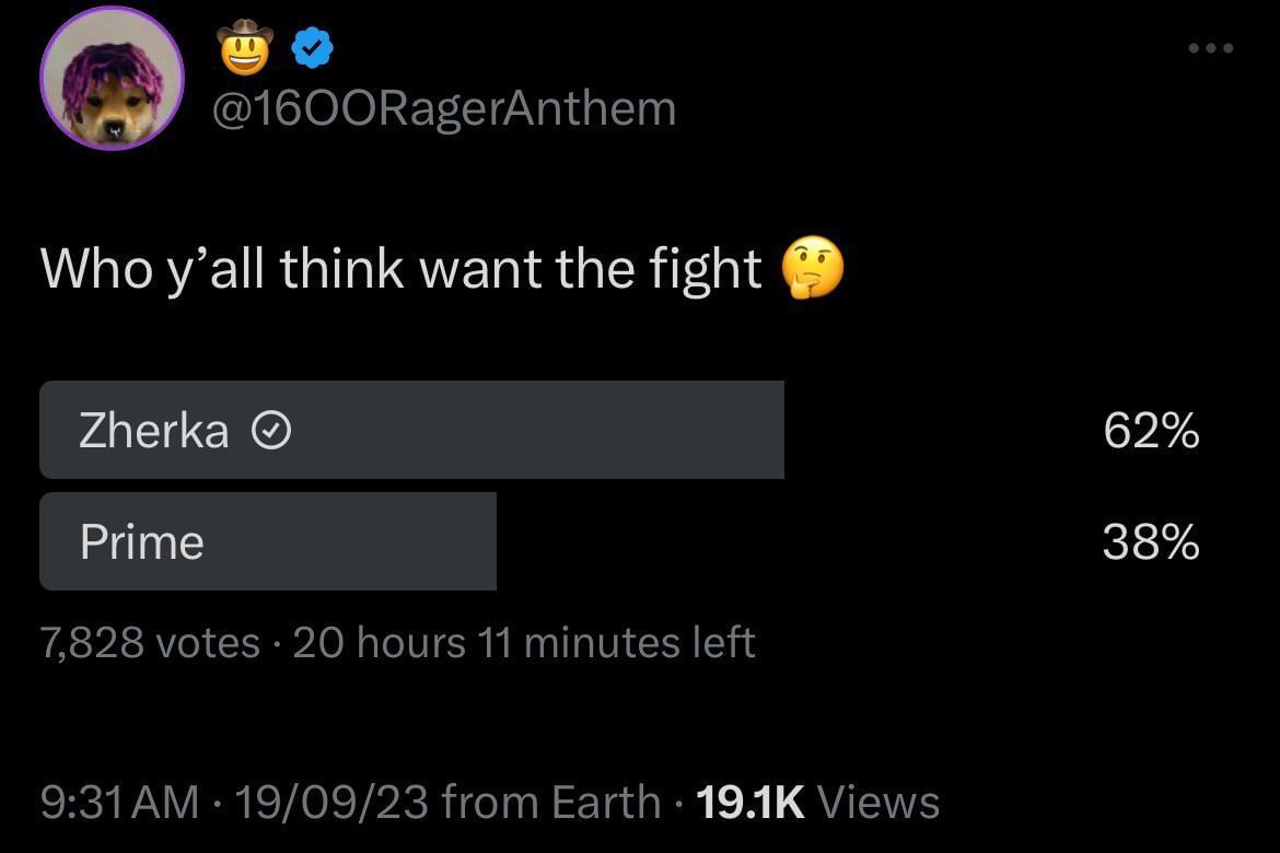 "Anybody with clear eyes can see Prime won 2-1" - Winner of boxing match between Jon Zherka and ...