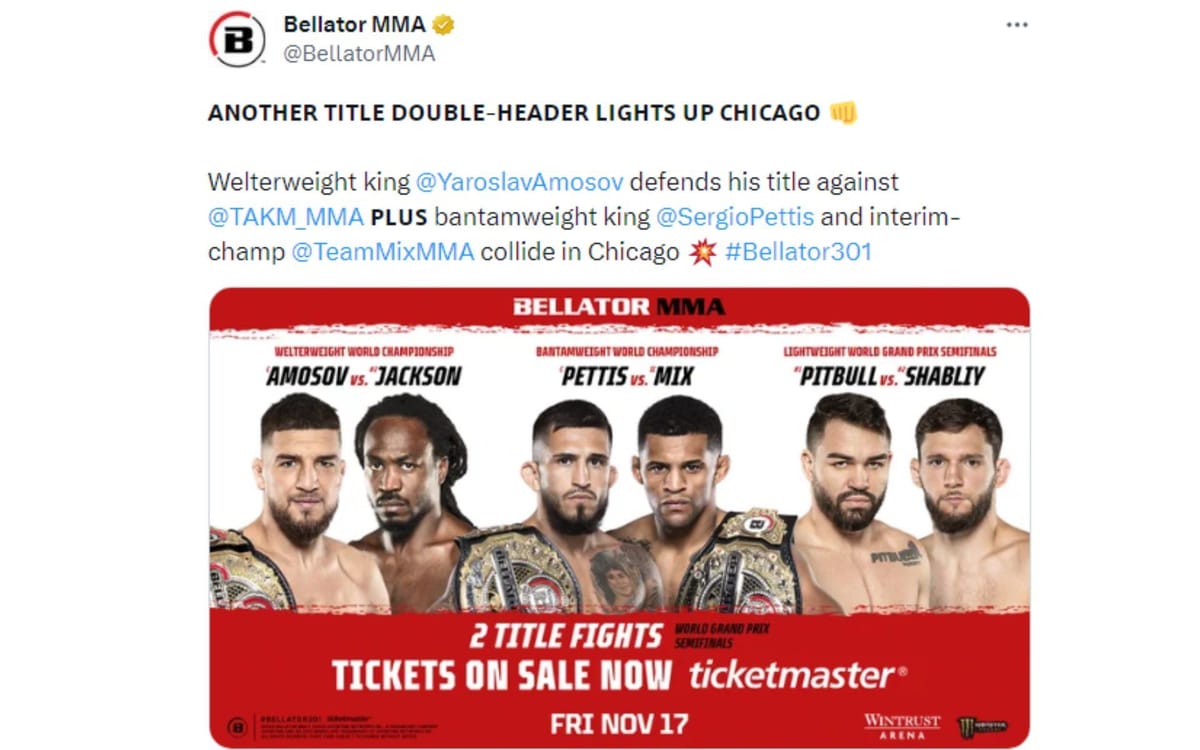 AJ McKee: Bellator 301 update: AJ McKee fight added to already stacked ...