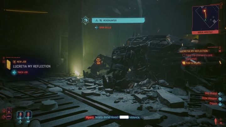 Cyberpunk 2077 Phantom Liberty Lucretia My Reflection walkthrough