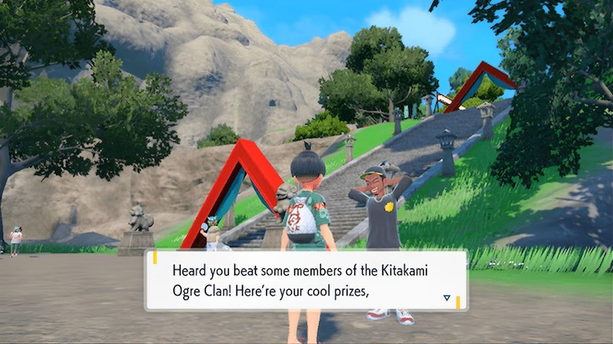 Pokemon Scarlet and Violet Teal Mask: Kitakami Ogre Clan trainer locations