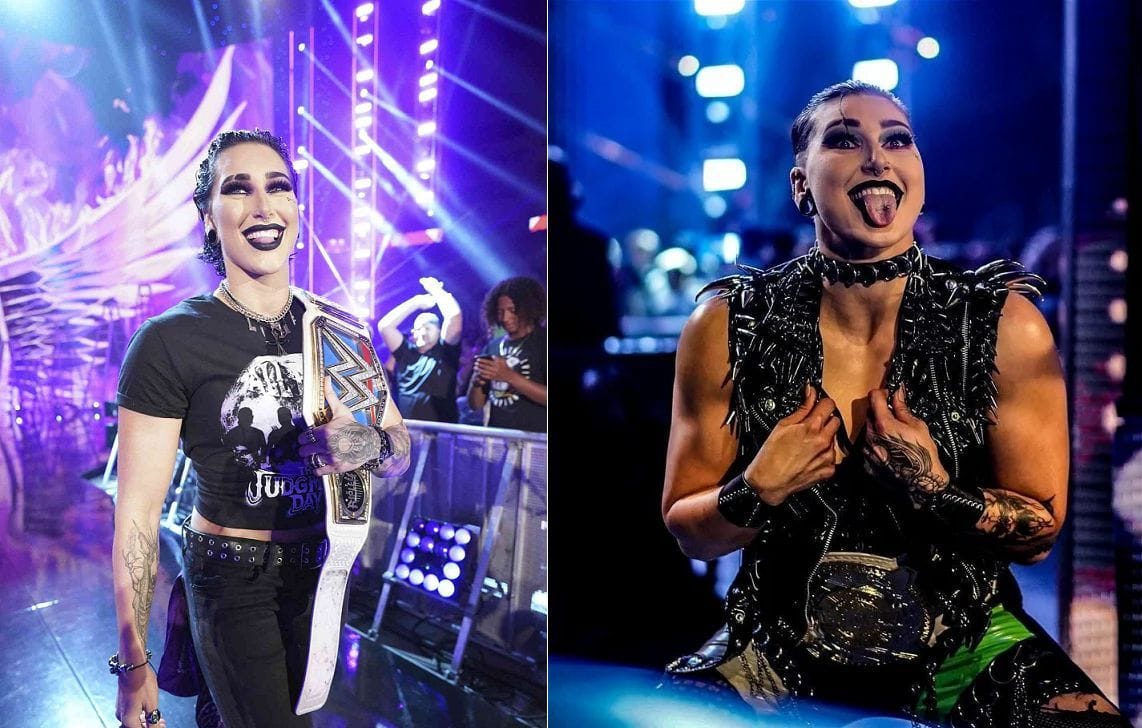 WWE: Rhea Ripley has one-word response to current WWE champion publicly ...