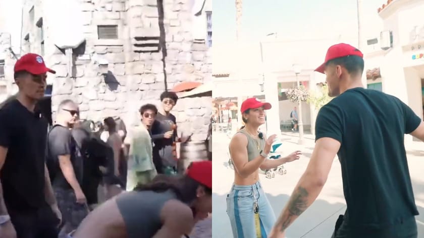 Did Sneako slap Sara Saffari at Disney Land? Viral clip explored