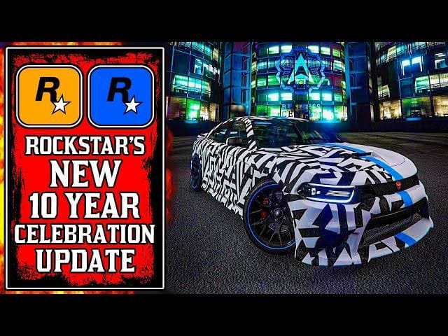 Which platforms the GTA 5's 10th anniversary event will go live on?