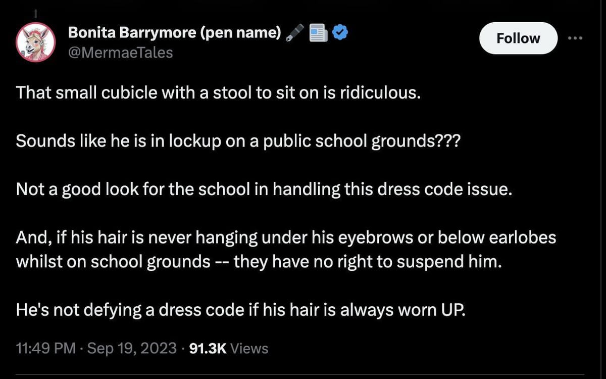 "8 hours on a stool?": Darryl George controversy sparks outrage online ...